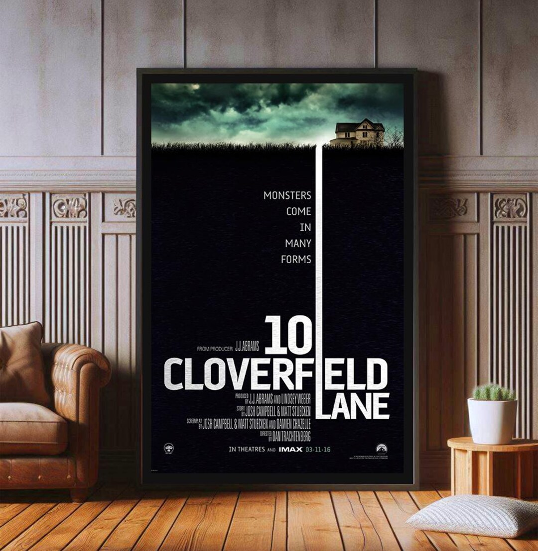 Cloverfield Movie Poster, High Quality Canvas Print, Popular Poster ...