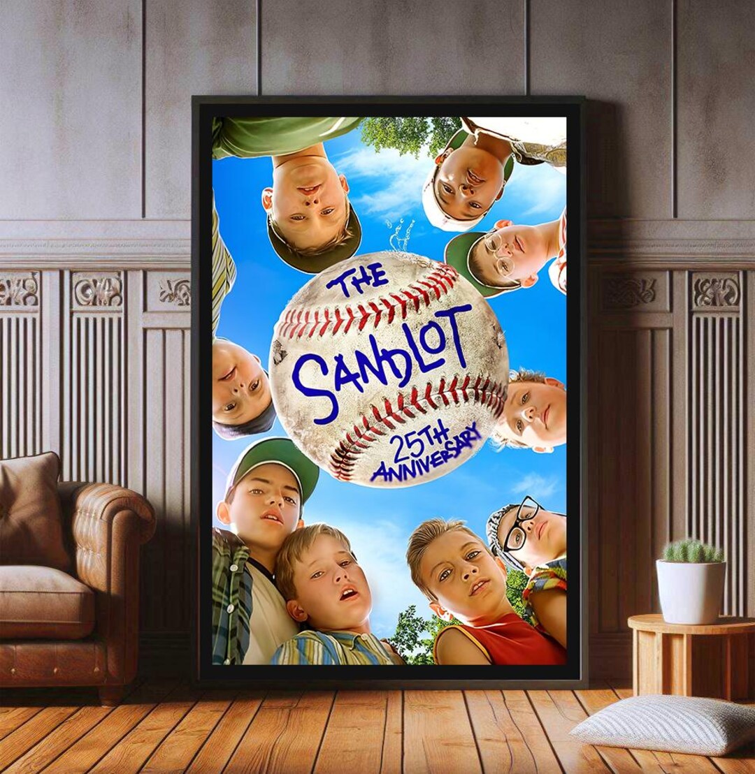 The Sandlot Film Poster, High Quality Canvas Print, Popular Poster ...