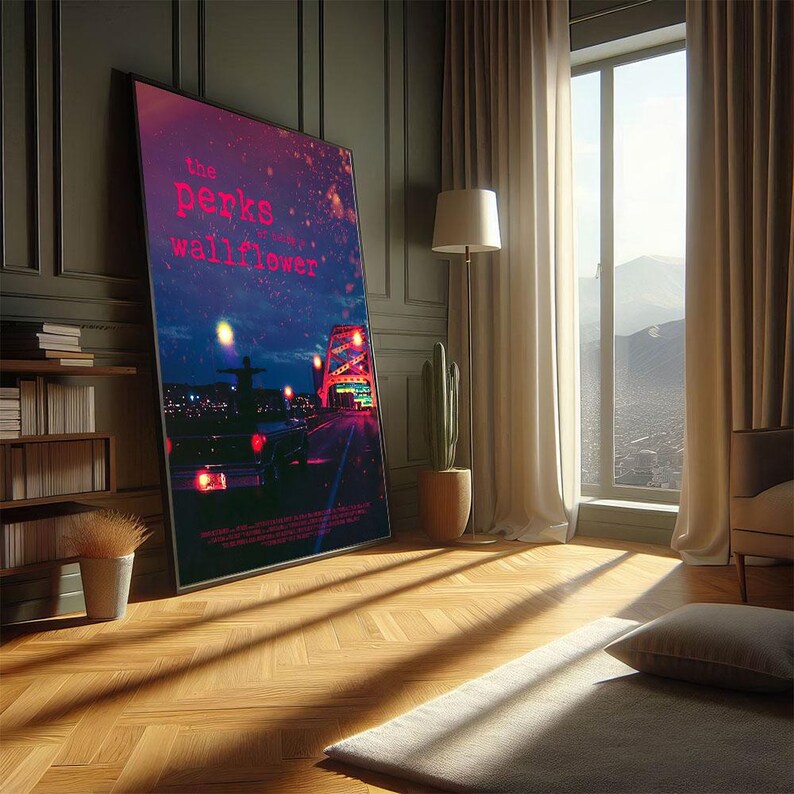 The Perks of Being a Wallflower Poster, High Quality Canvas Print ...