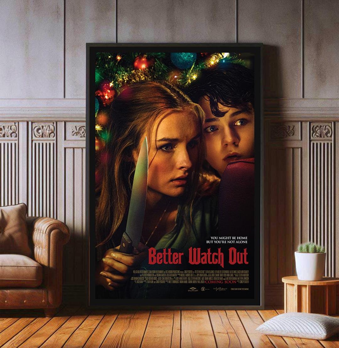 Better Watch Out Film Poster, High Quality Canvas Print, Popular Poster ...
