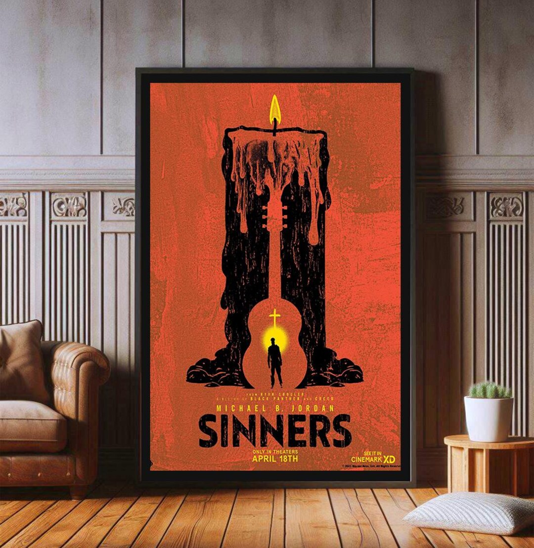 Sinners Film Poster, High Quality Canvas Print, Popular Poster Prints ...