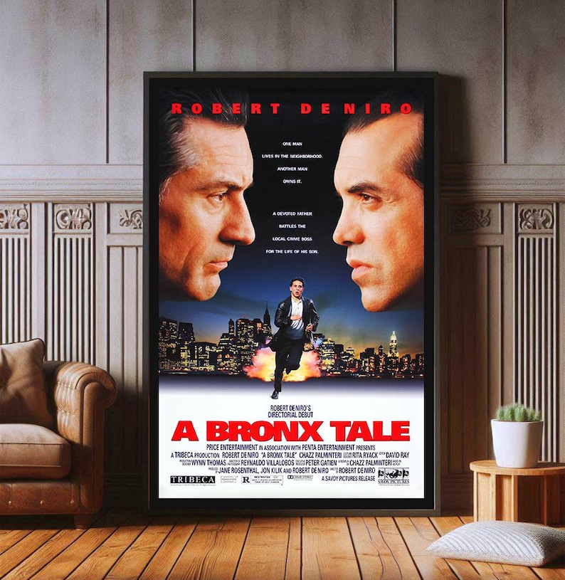 A Bronx Tale Film Poster, High Quality Canvas Print, Popular Poster ...
