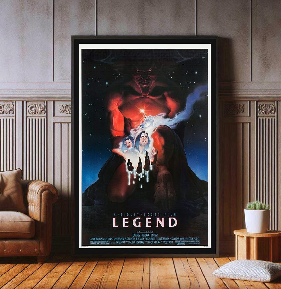 Legend Film Poster, High Quality Canvas Print, Popular Poster Prints ...