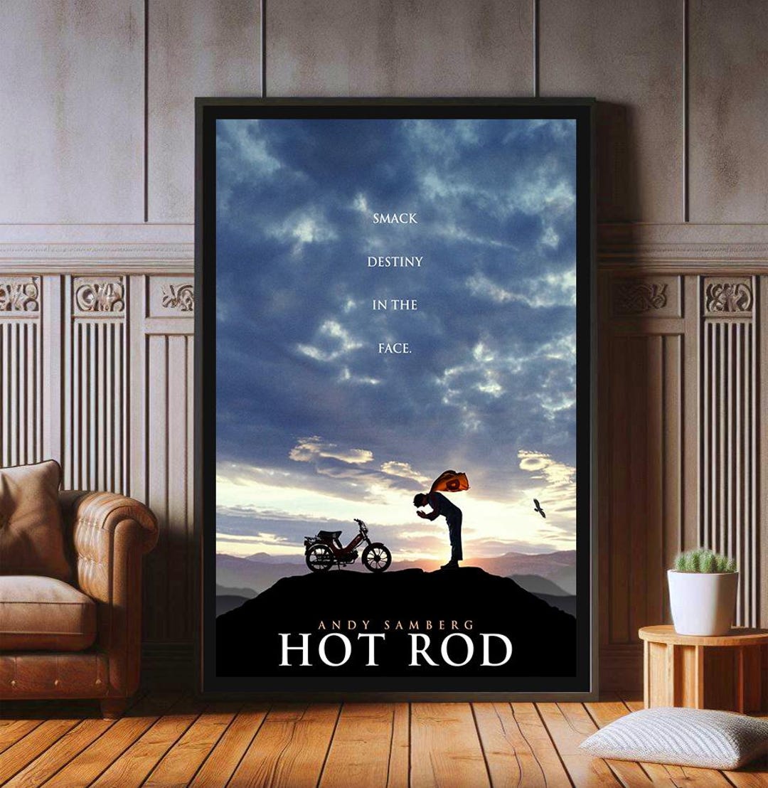 Hot Rod Film Poster, High Quality Canvas Print, Popular Poster Prints ...