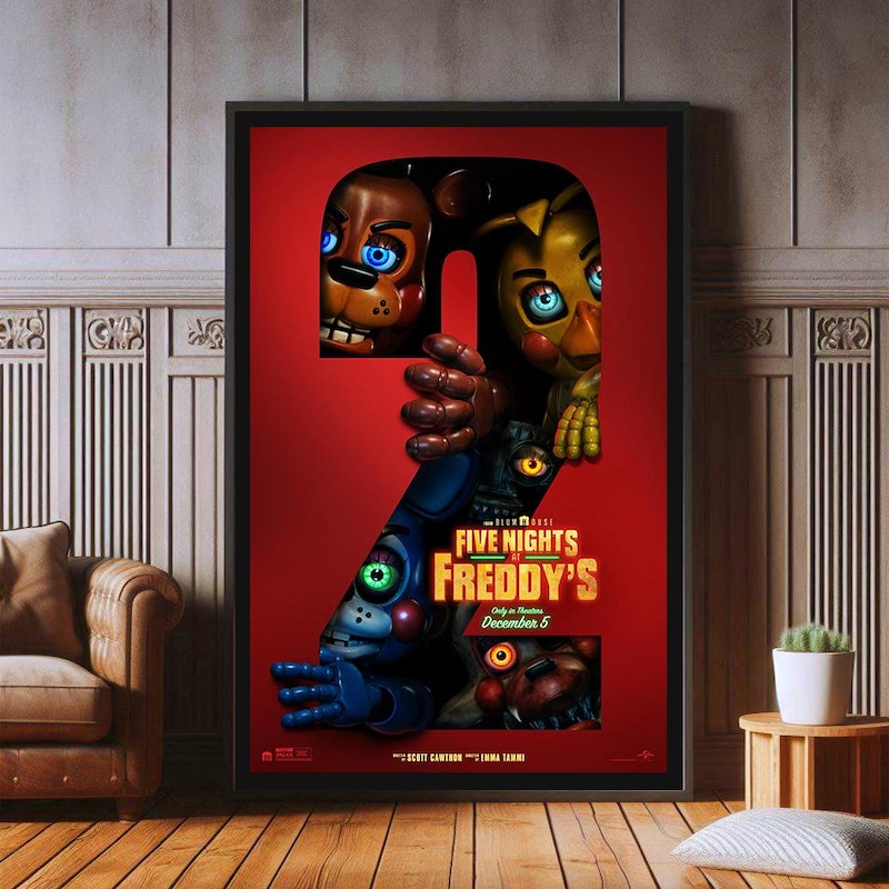 Five Nights Freddys 2 Poster - Etsy