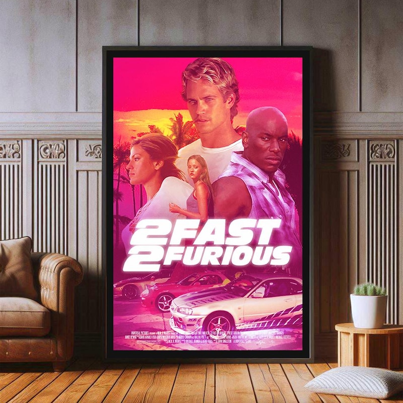 Fast and Furious Poster - Etsy