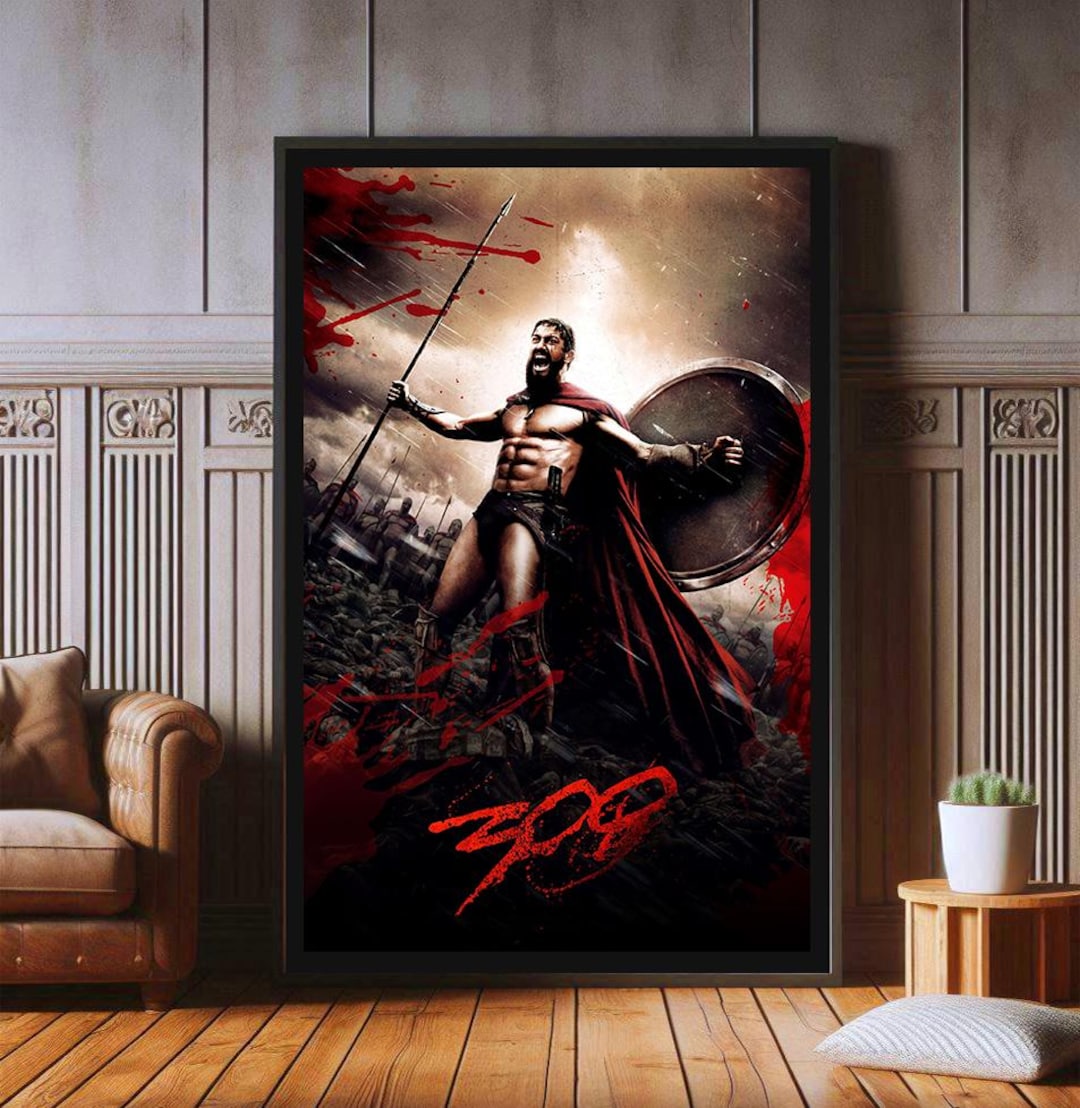300 Film Poster, High Quality Canvas Print, Popular Poster Prints for ...
