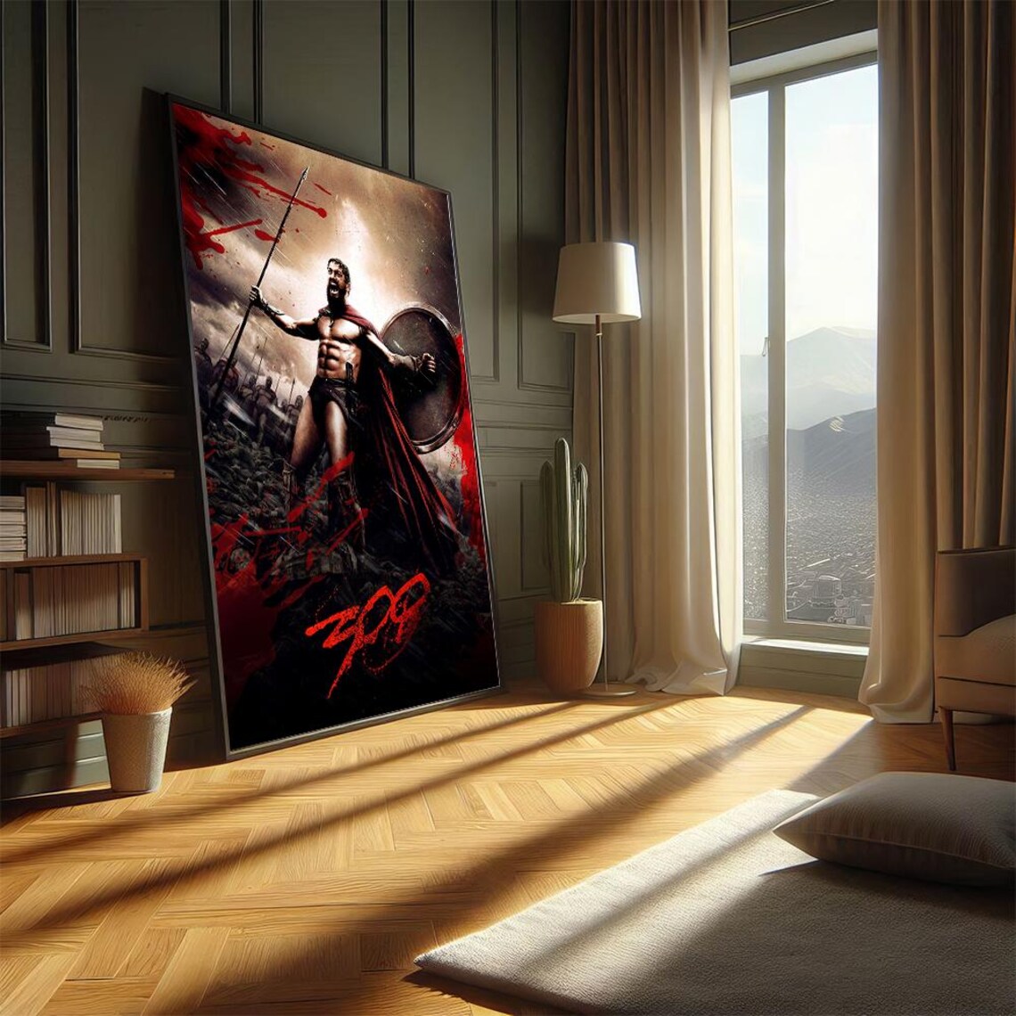 300 Film Poster, High Quality Canvas Print, Popular Poster Prints for ...