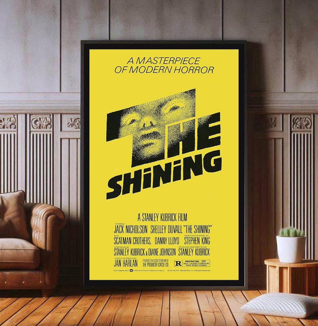 The Shining Film Poster, High Quality Canvas Print, Popular Poster ...