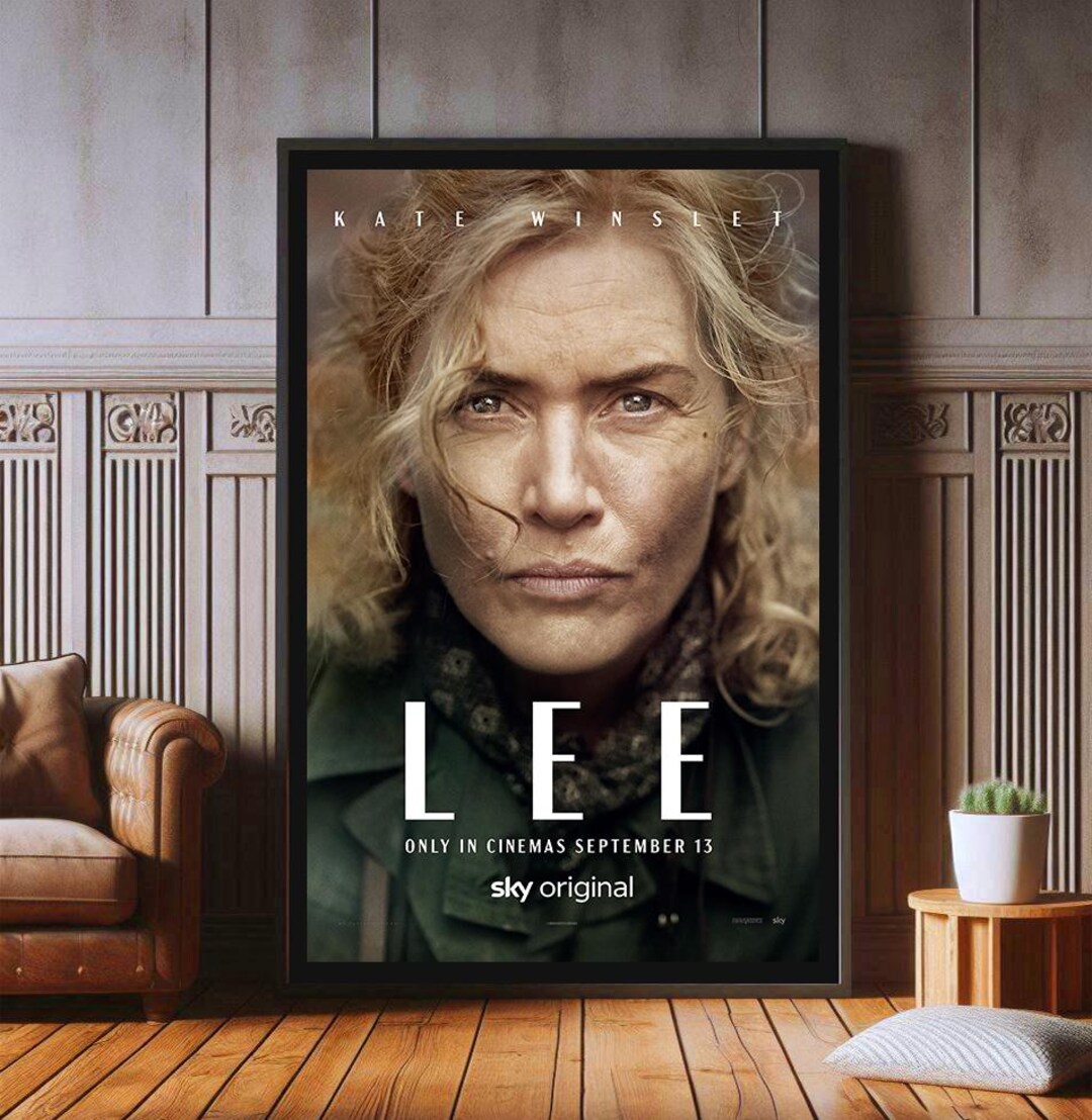 Lee Movie Poster: Kate Winslet Canvas Print, Wall Decor - Etsy