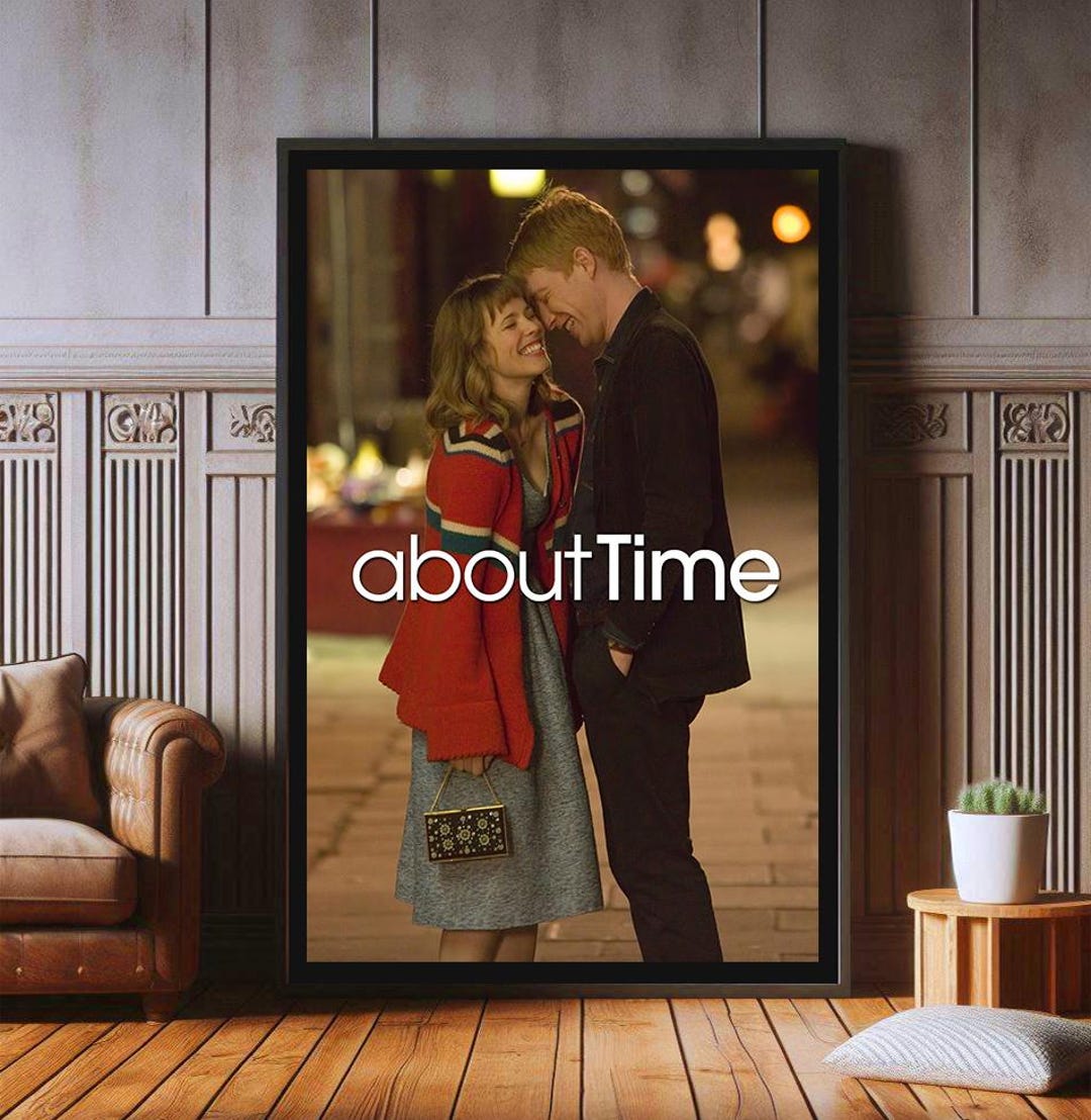 About Time Film Poster, High Quality Canvas Print, Popular Poster ...