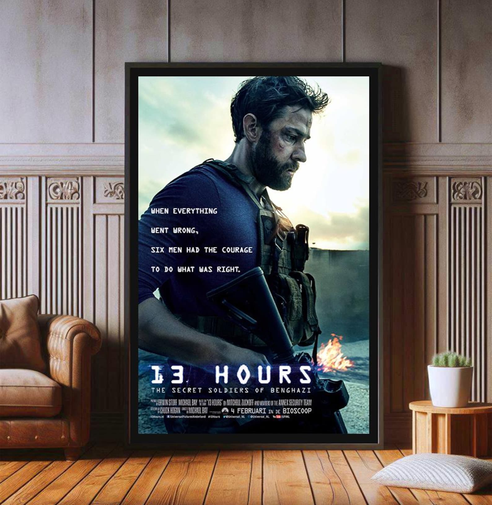 13 Hours Film Poster, High Quality Canvas Print, Popular Poster Prints ...