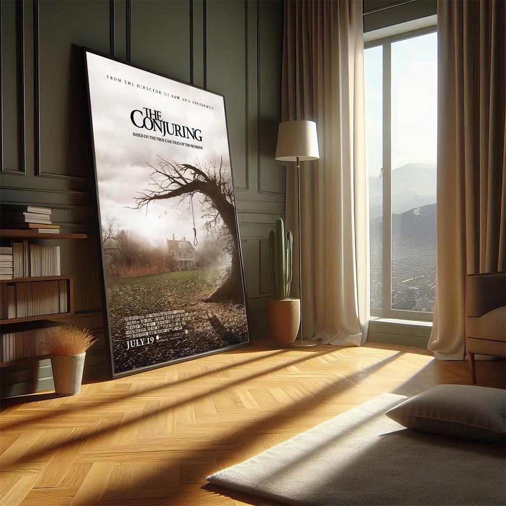 The Conjuring Movie Poster, High Quality Canvas Print, Popular Poster ...