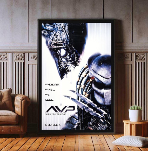Cartel De La Pelicula Alien Vs Depredador ALIEN VS DEPREDADOR NUEVA