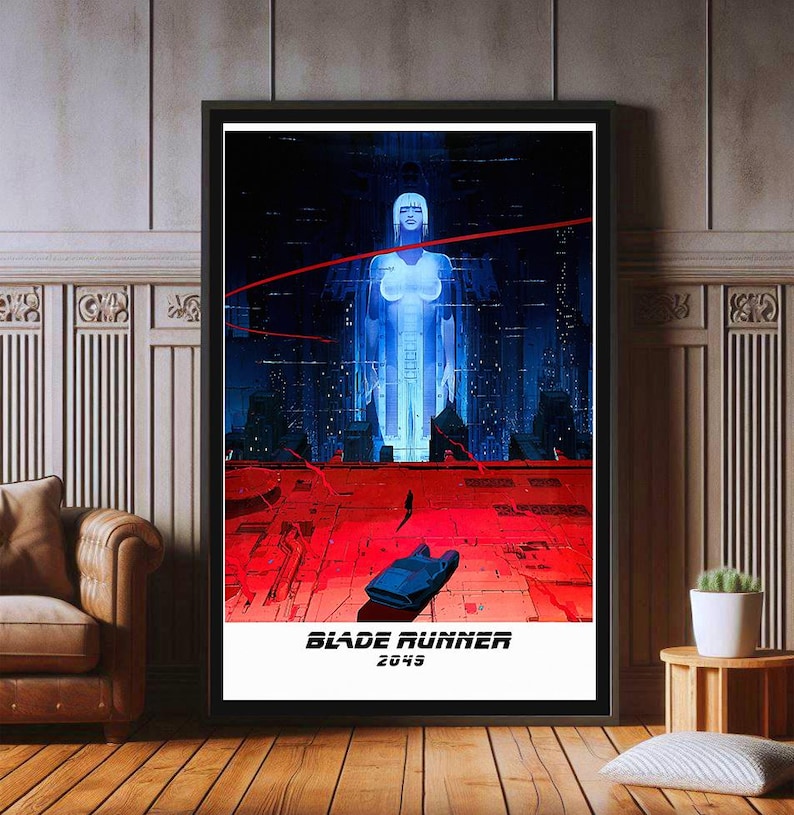 Blade Runner 2049 Canvas Print: Sci-fi Movie Poster, Wall Decor - Etsy