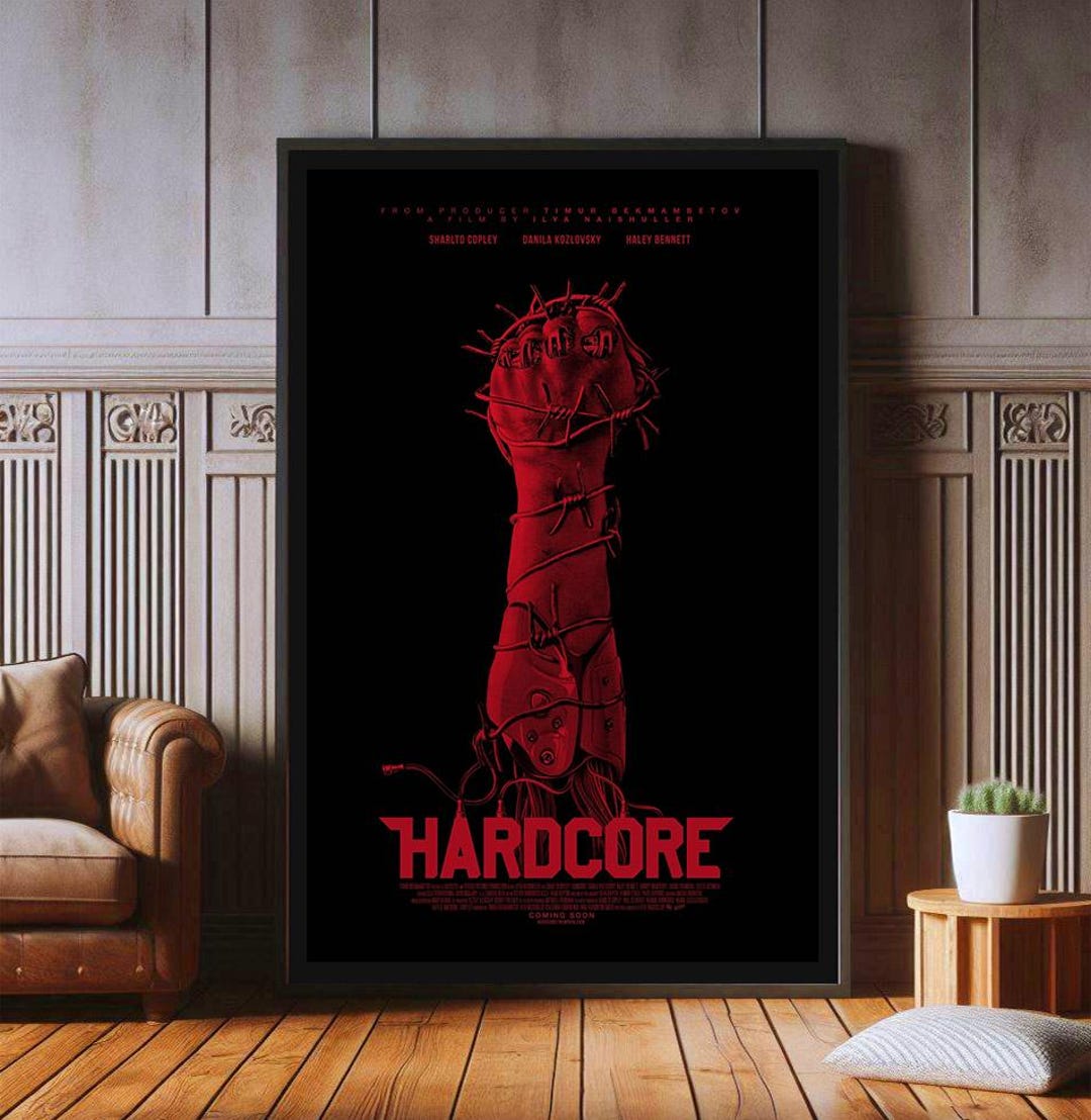 Hardcore Film Poster, High Quality Canvas Print, Popular Poster Prints ...