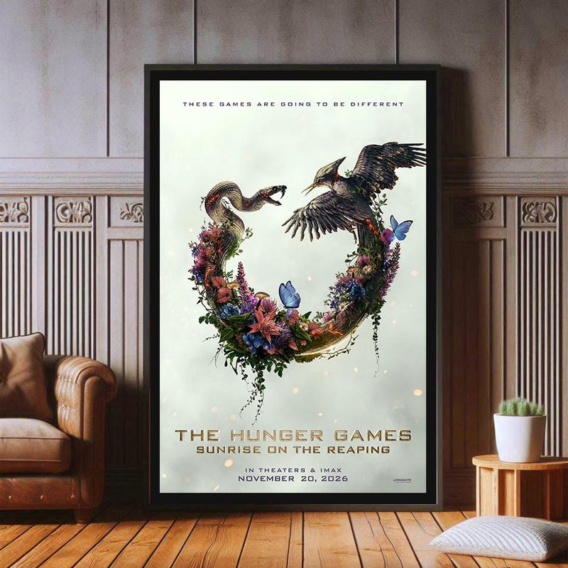 Sunrise on the Reaping Movie Poster - Etsy