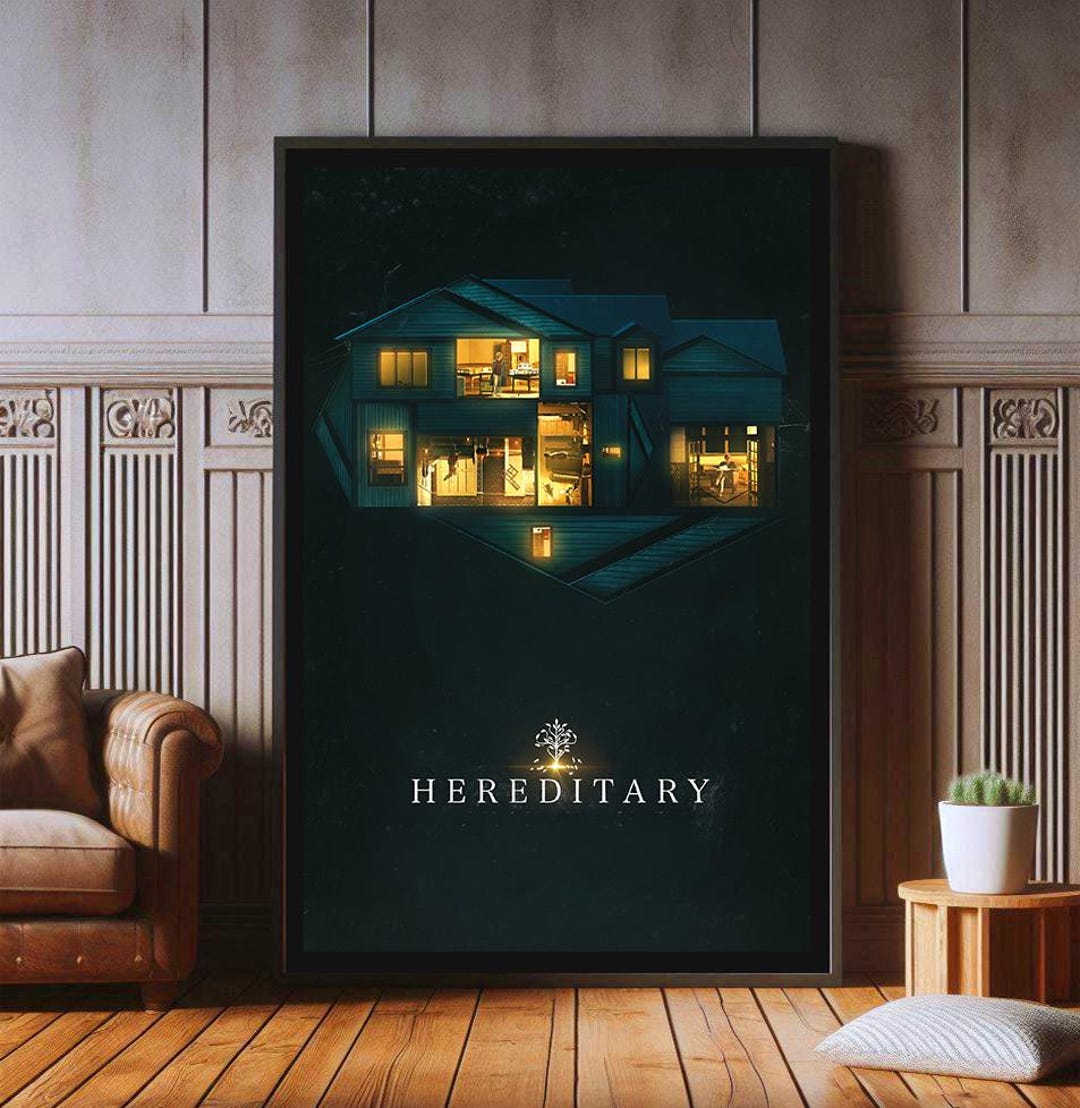 Hereditary Film Poster, High Quality Canvas Print, Popular Poster ...