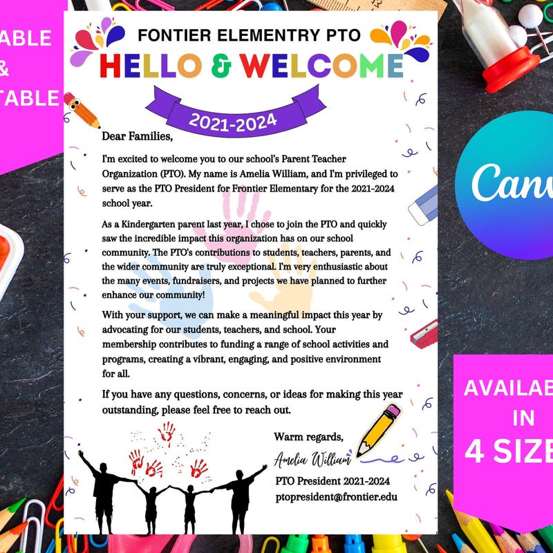 Welcome Letter - Etsy