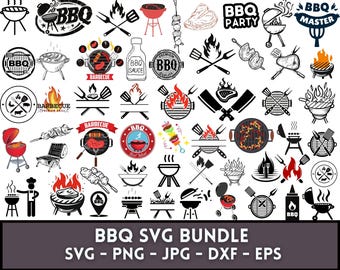 Barbeque SVG Bundle, BBQ Svg Bundle, BBQ Svg, Grilling Svg, Kitchen Svg ...