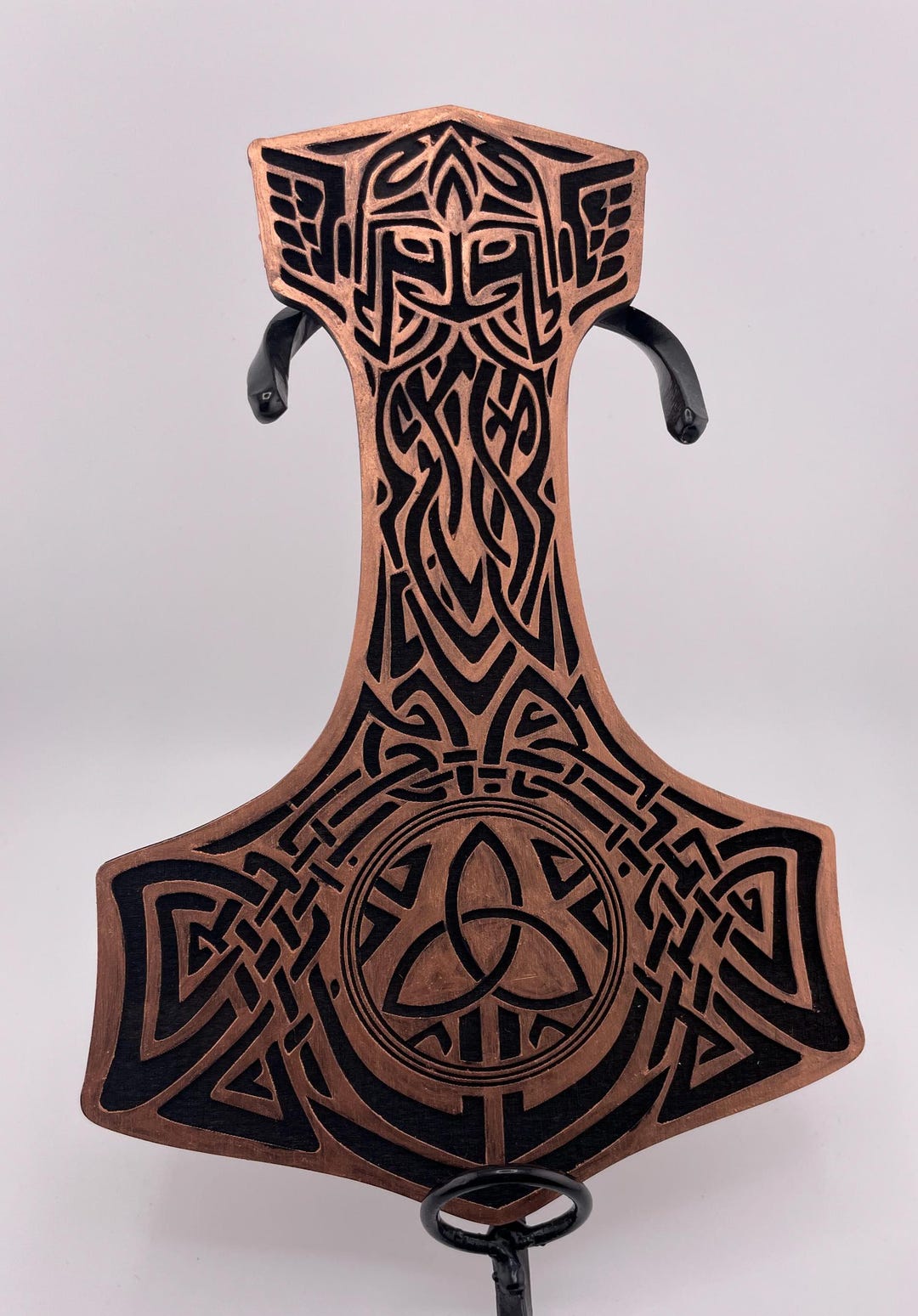 Thor's Hammer Wall Medallion - Etsy