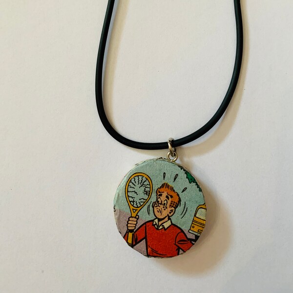 Comic Necklace - Etsy