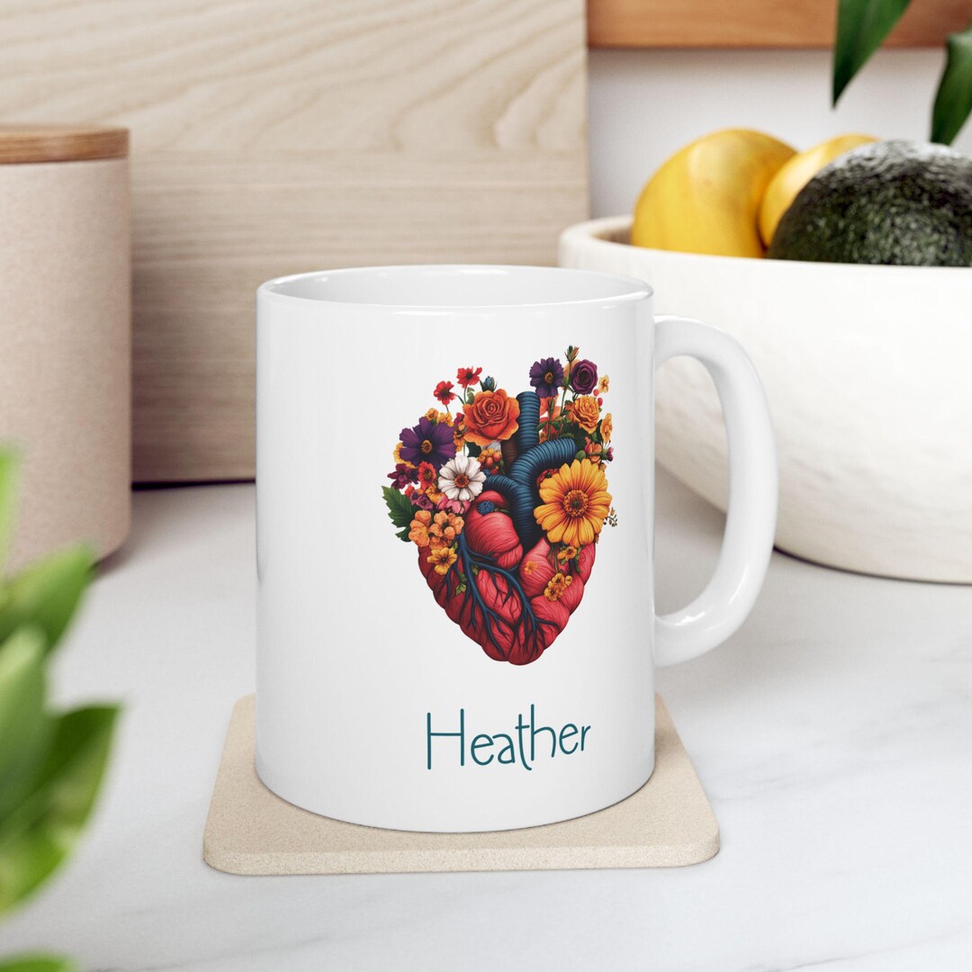Customizable Cardio Nurse Mug, ICU Nurse Gift, Mug Gift Nurse ...