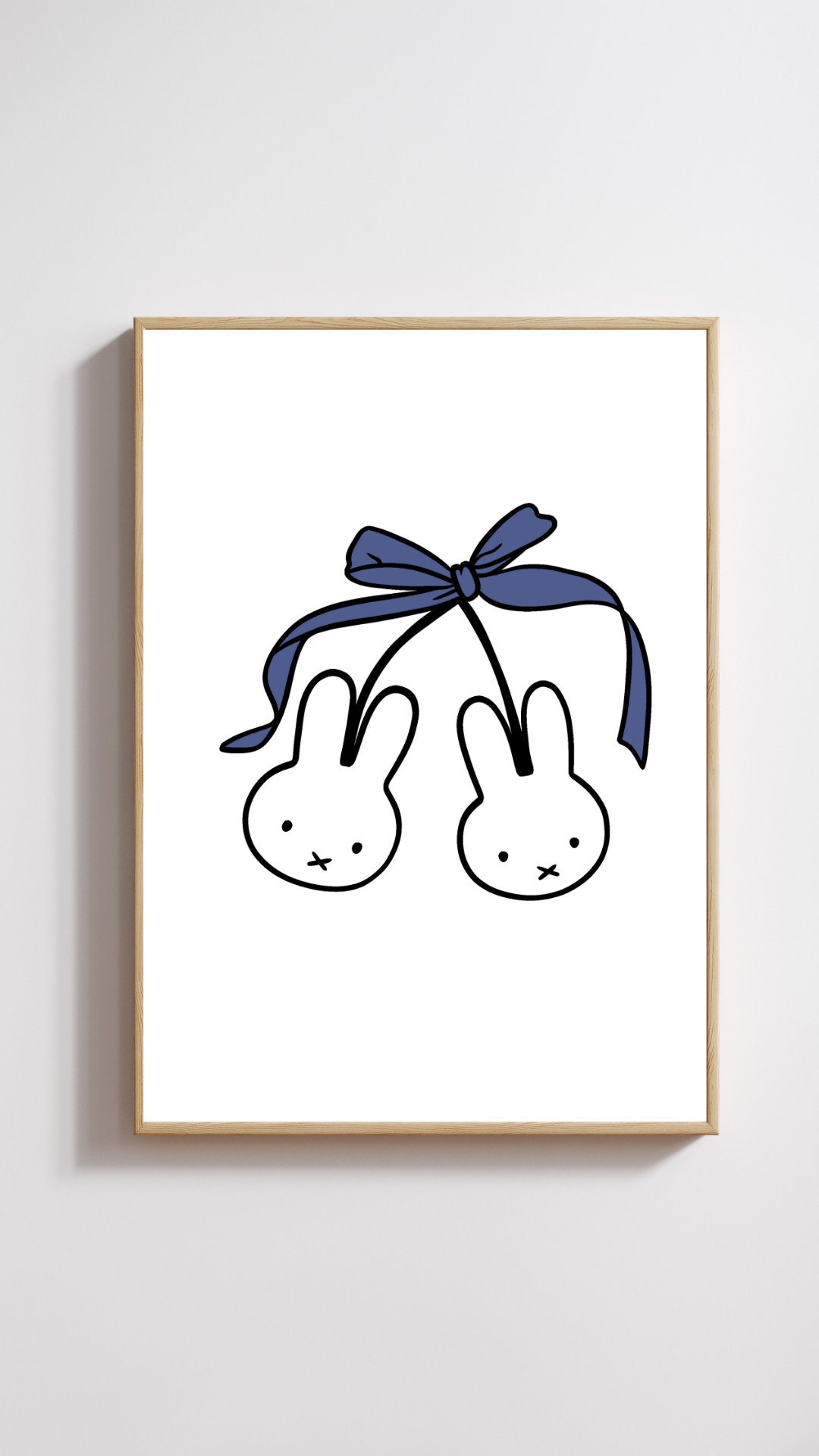 Downloadable Poster Miffy Cherry Knot - Etsy