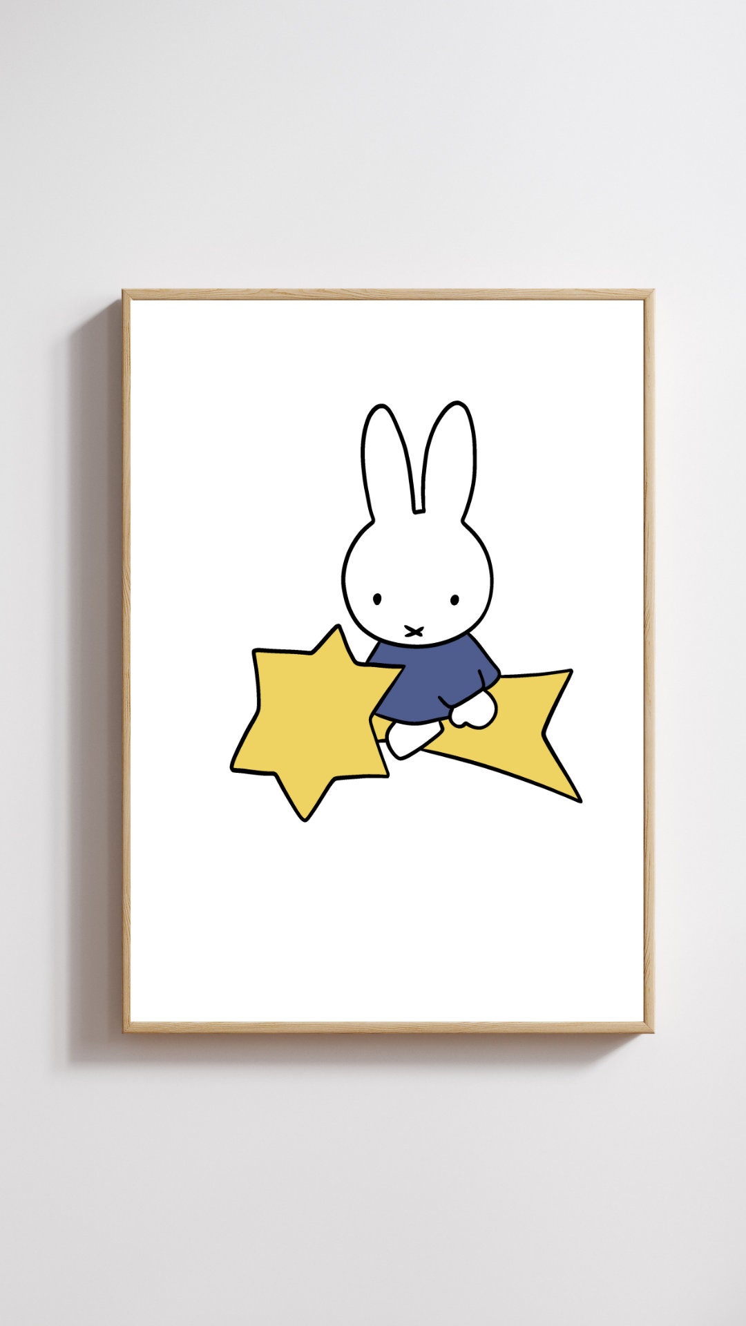 Downloadable Poster Miffy Shooting Star - Etsy