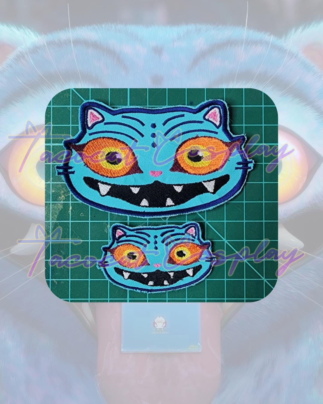 Derpy Tiger Embroidered Patch Kpop Demon Hunters Inspired - Etsy