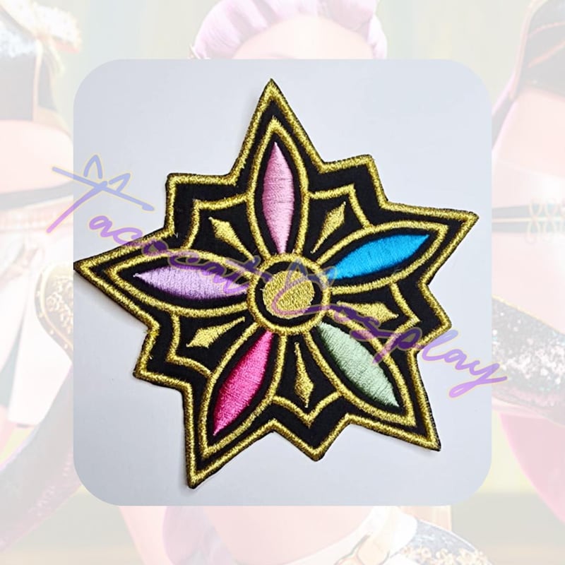 Embroidered Star Patches Gold - Etsy