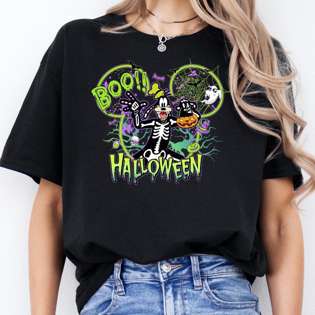 Halloween Boo Disney Goofy T-shirt Halloween Goofy Shirt Halloween ...