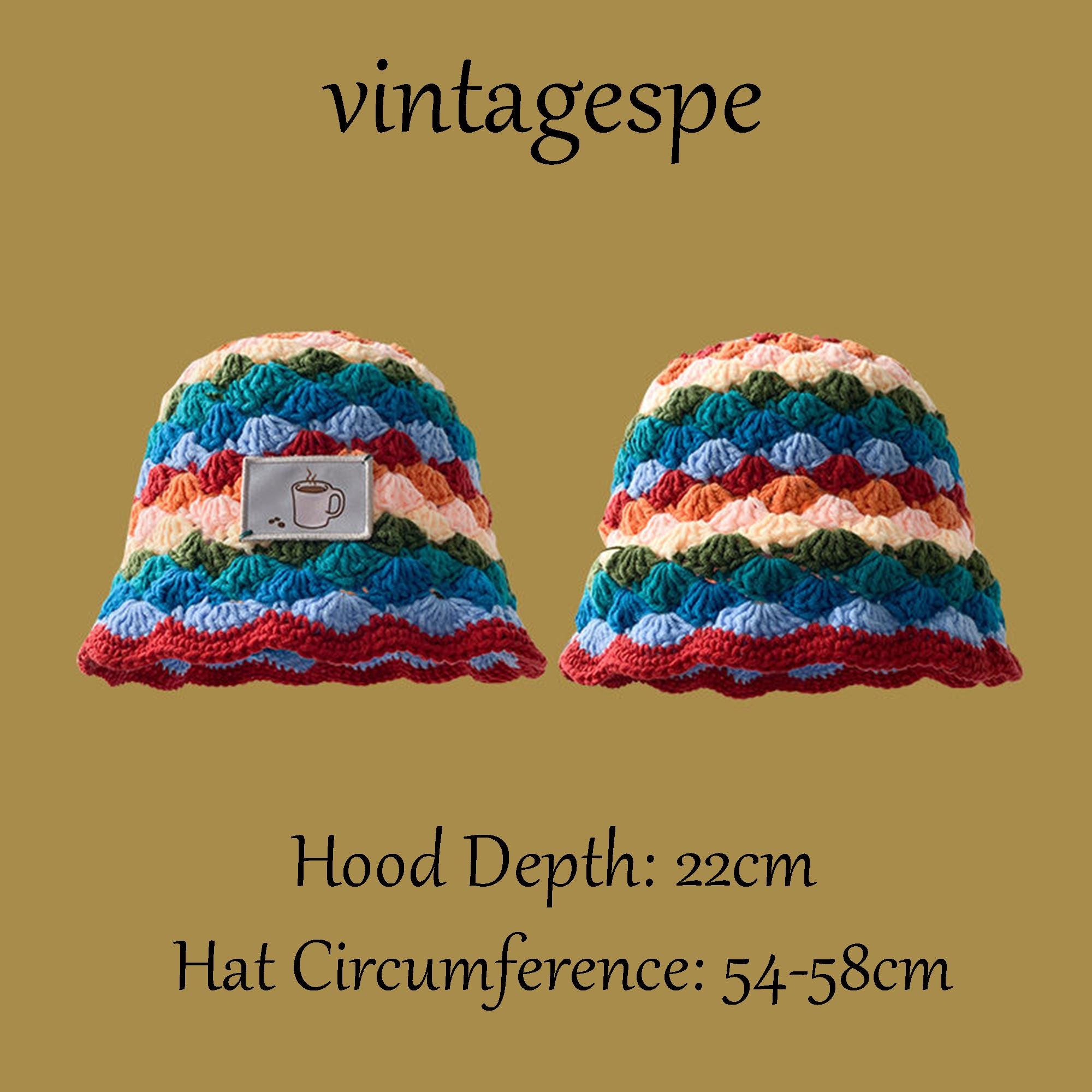 Adult Beanie Winter Hat Hand Knitted, Colorful, Cozy and Chunky Knit ...