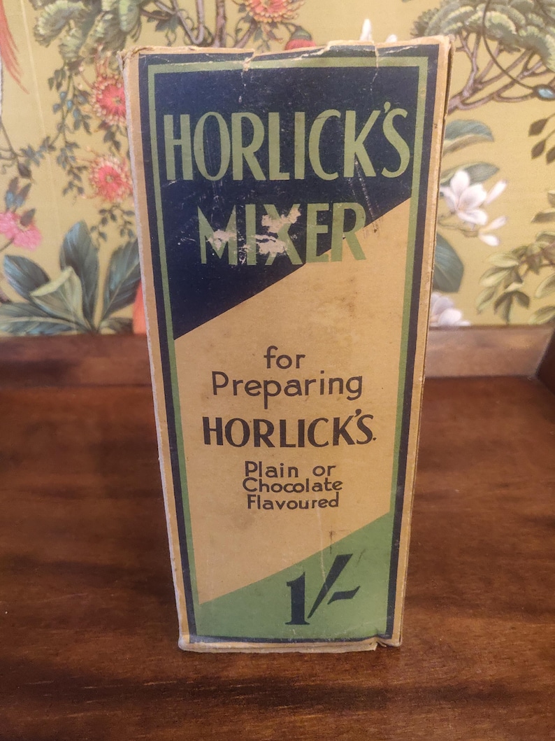 Vintage Probably 1930s Horlicks Mixer With Original Box Very Rare - Etsy