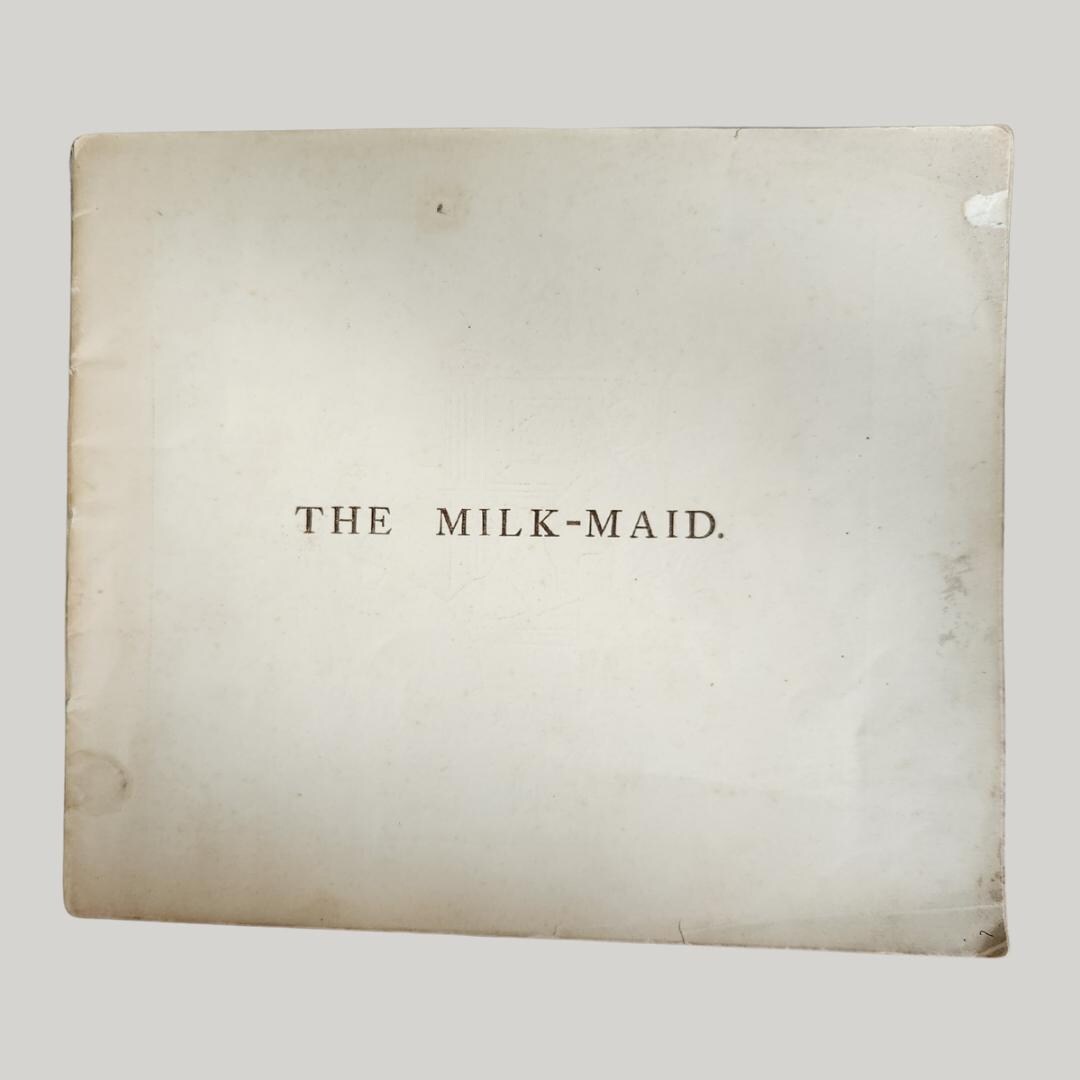 The Milk-maid - an Old Song Illustrated by Randolph Caldecott C. 1879 ...