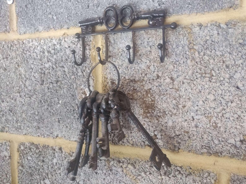 Set of Heavy Keys With Holder Decorative - Etsy