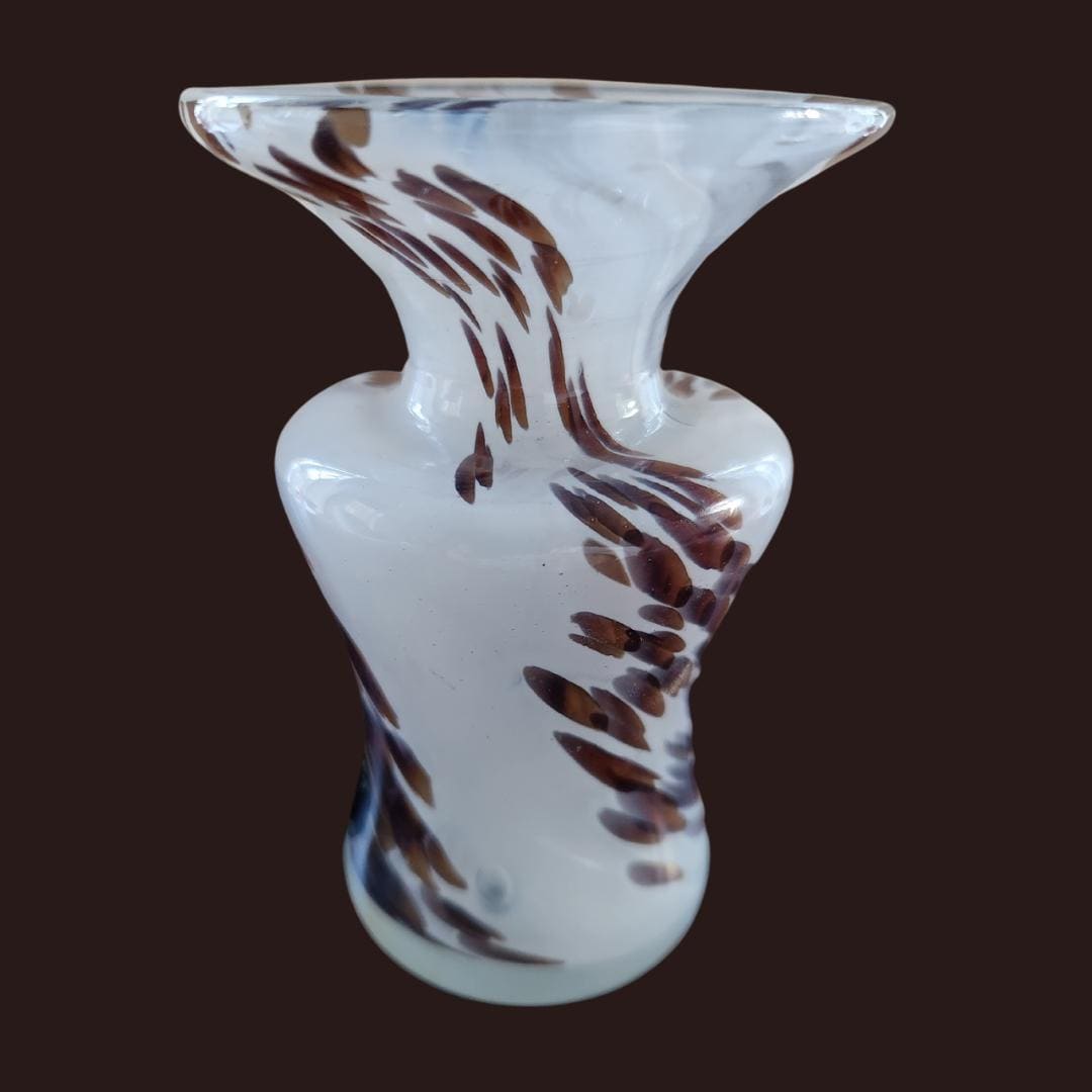 Vintage MTARFA Maltese Art Glass Vase - Etsy