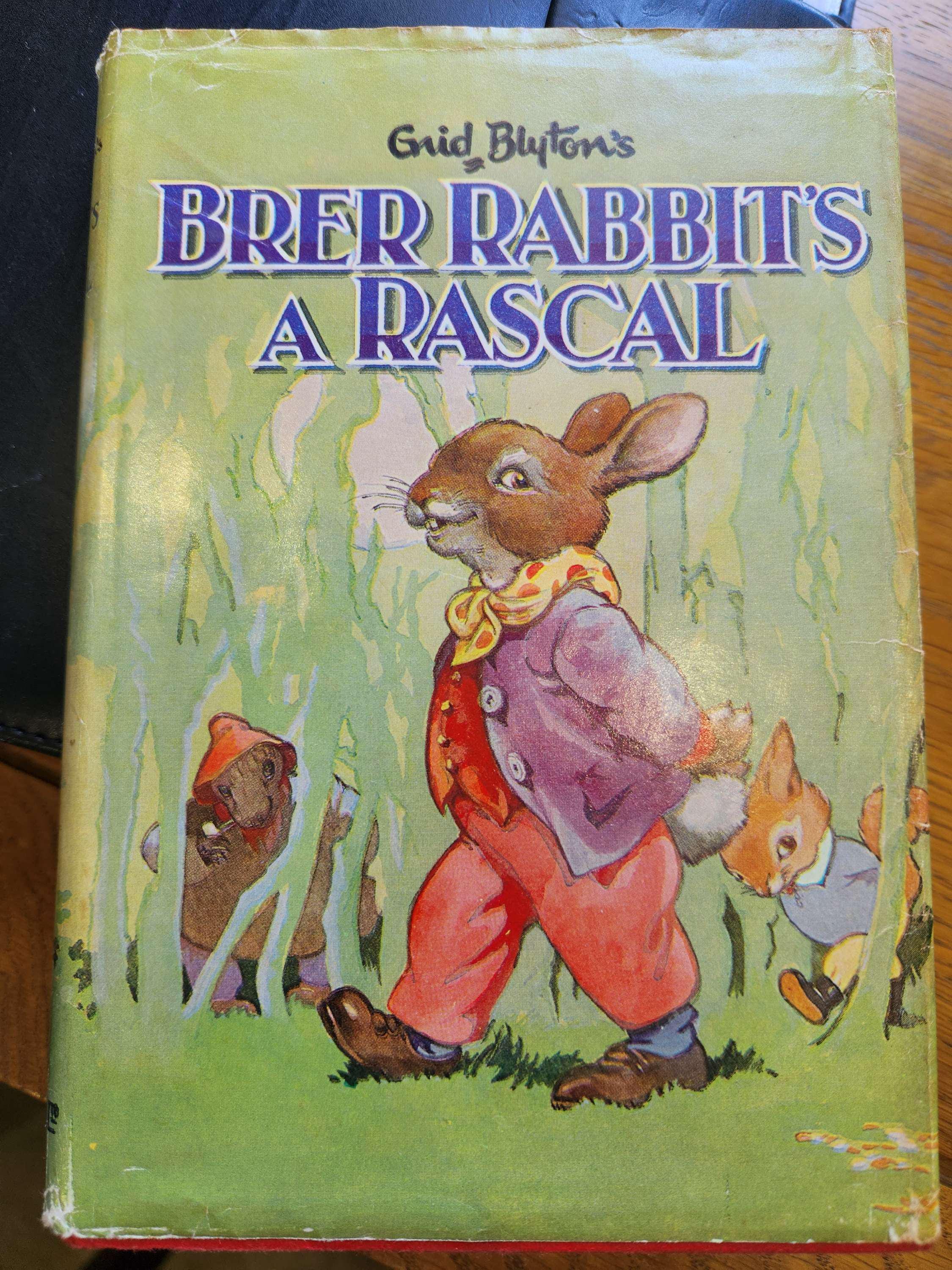 Vintage Book Brer Rabbits A Rascal Enid Blyton - Etsy