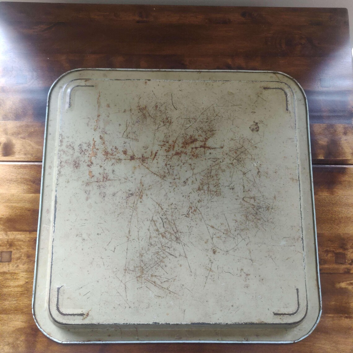 Antique/ Vintage Camwal Table Water Metal Tray - Etsy