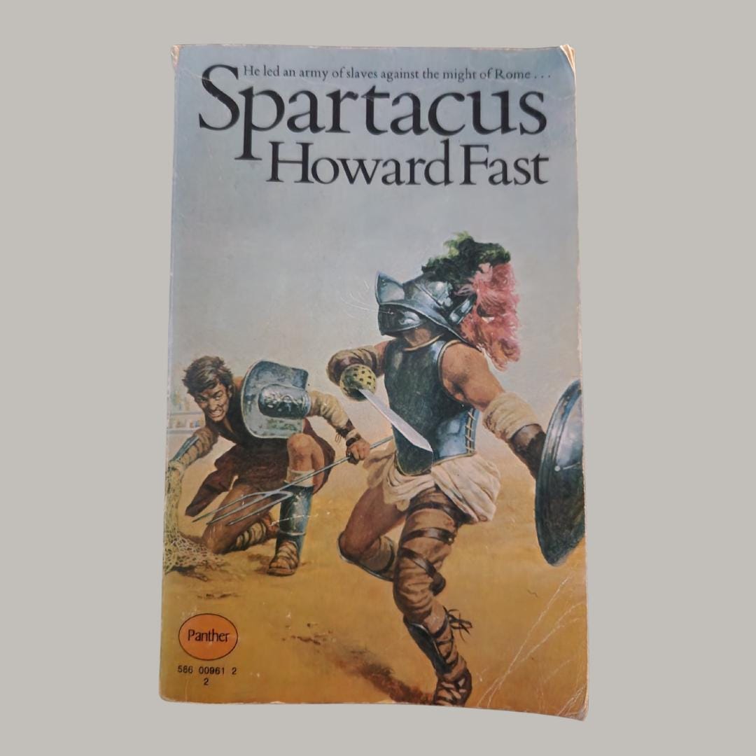 Spartacus by Howard Fast 1970 Panther Paperback Edition - Etsy