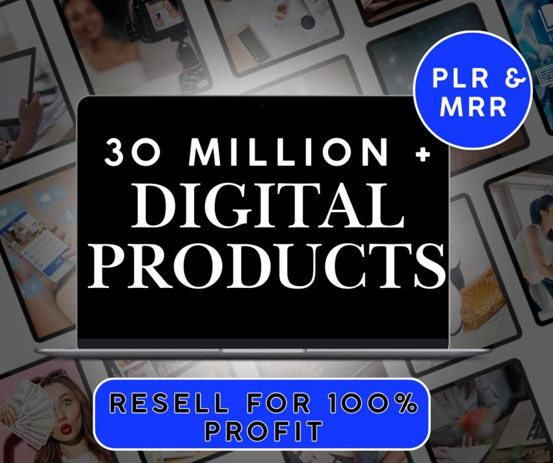 30 Million+ Ultimate PLR MRR Bundle Ideal for Passive Income, Plr Mrr ...
