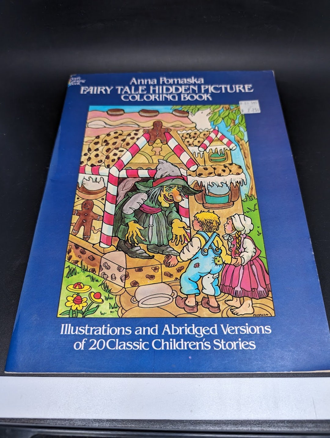 Vintage Anna Pomaska Fairy Tale Hidden Picture Coloring Book wizard of ...