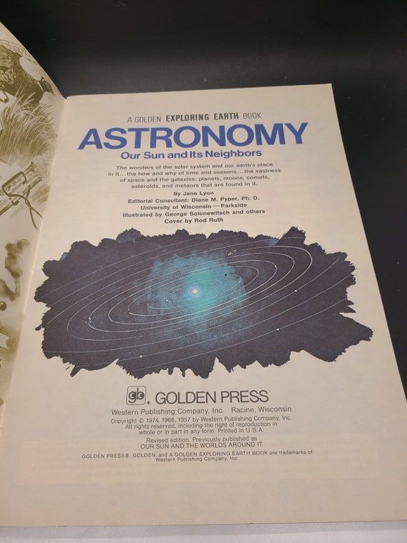 Astronomy Book Cover Paper
