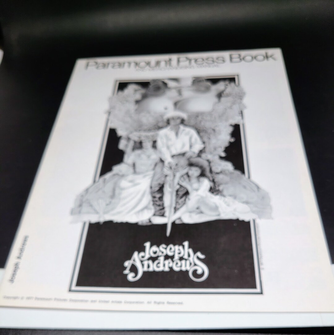 Original 1977 Joseph Andrews Movie Press Book Ann-margret Peter Firth ...