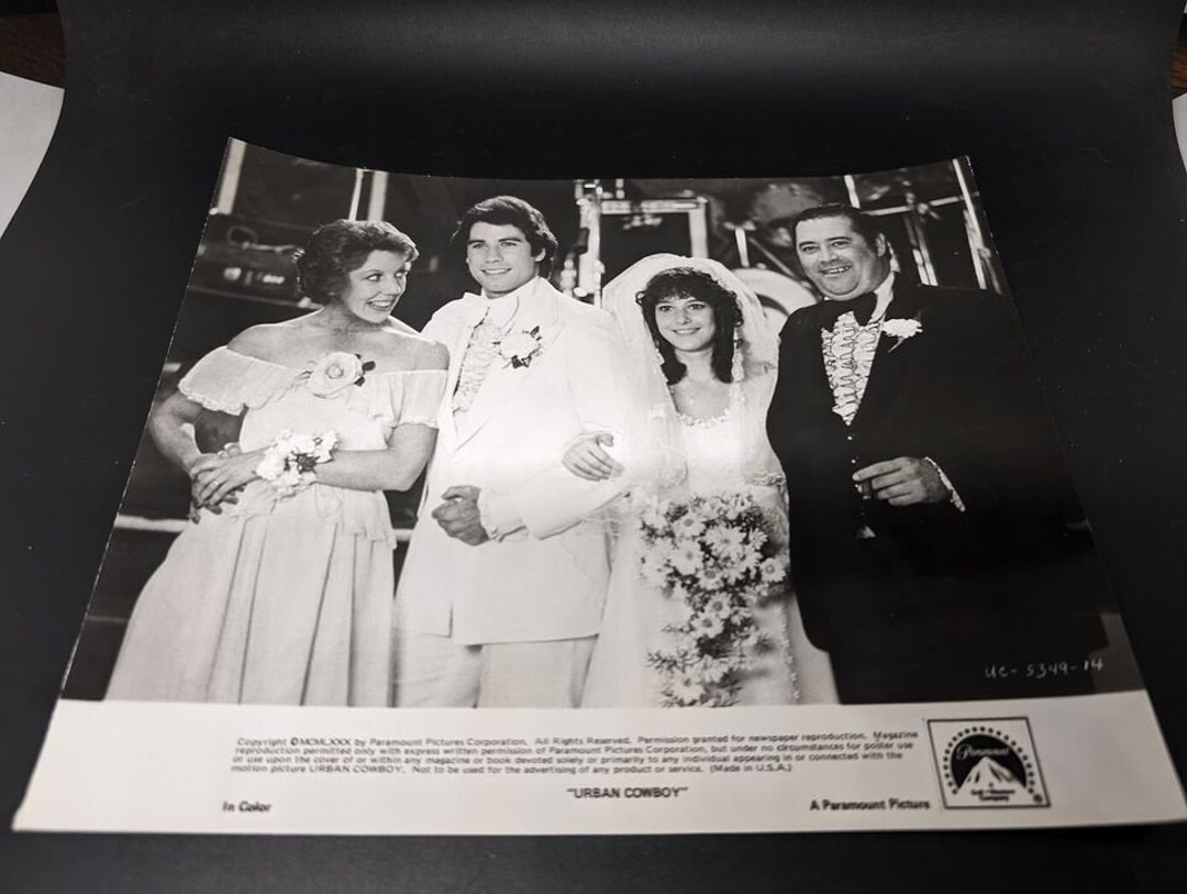 Original Urban Cowboy Movie Photo John Travolta - Debra Winger - Barry ...