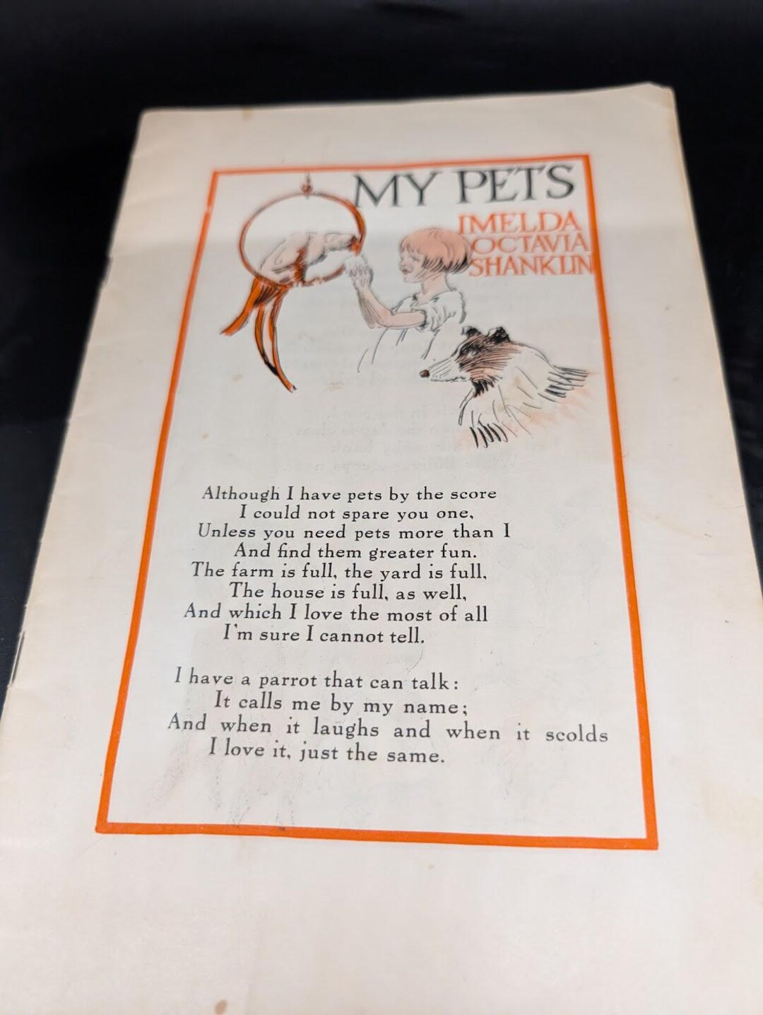 Vintage Wee Wisdom Magazine - Illustrated Imelda Octavia Shanklin ...