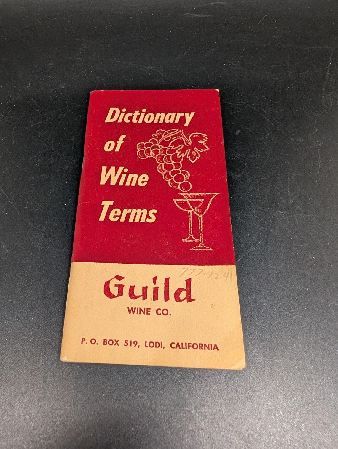 Vintage Dictionary of Wine Terms From Guild Wine Co. - Wines and Vines ...