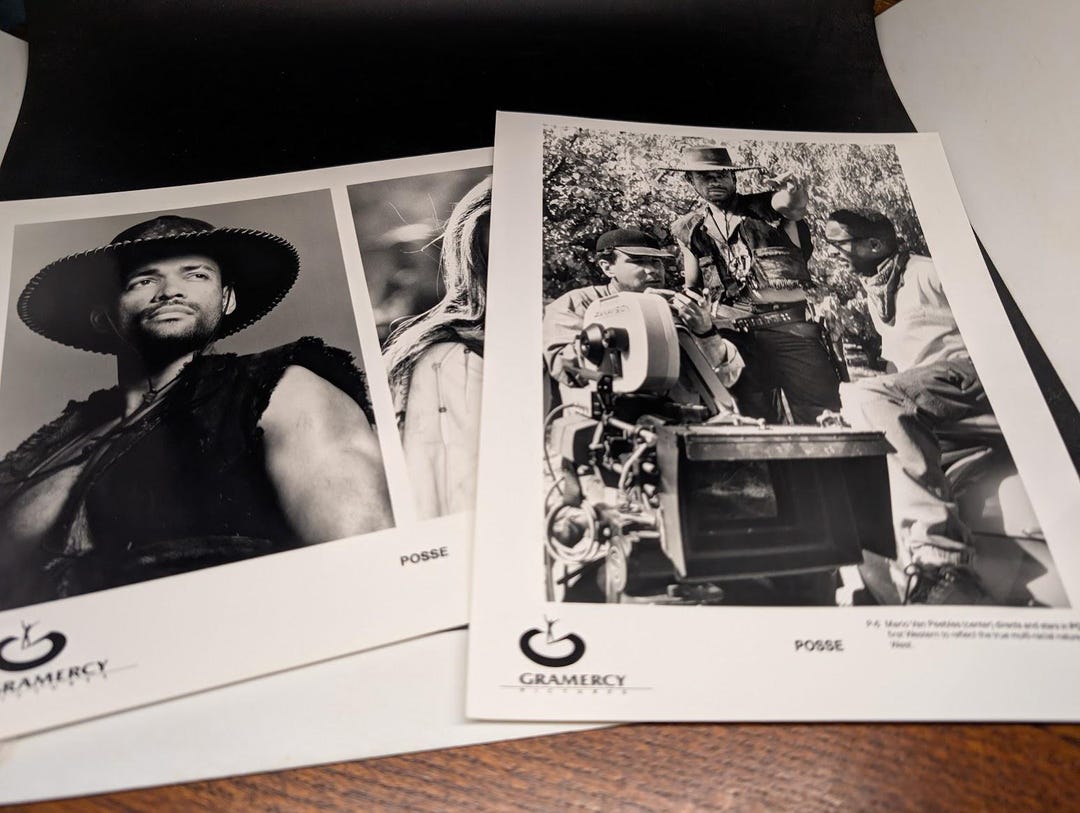 Lot of 2 Mario Van Peebles Movie Photo Posse Jessie Lee - Etsy