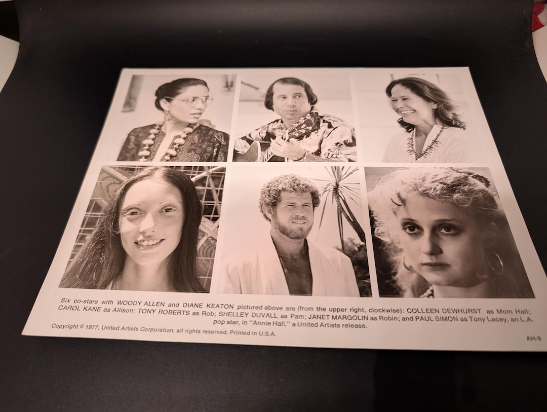 Original Annie Hall Movie Photo - Paul Simon - Carol Kane - Shelley ...
