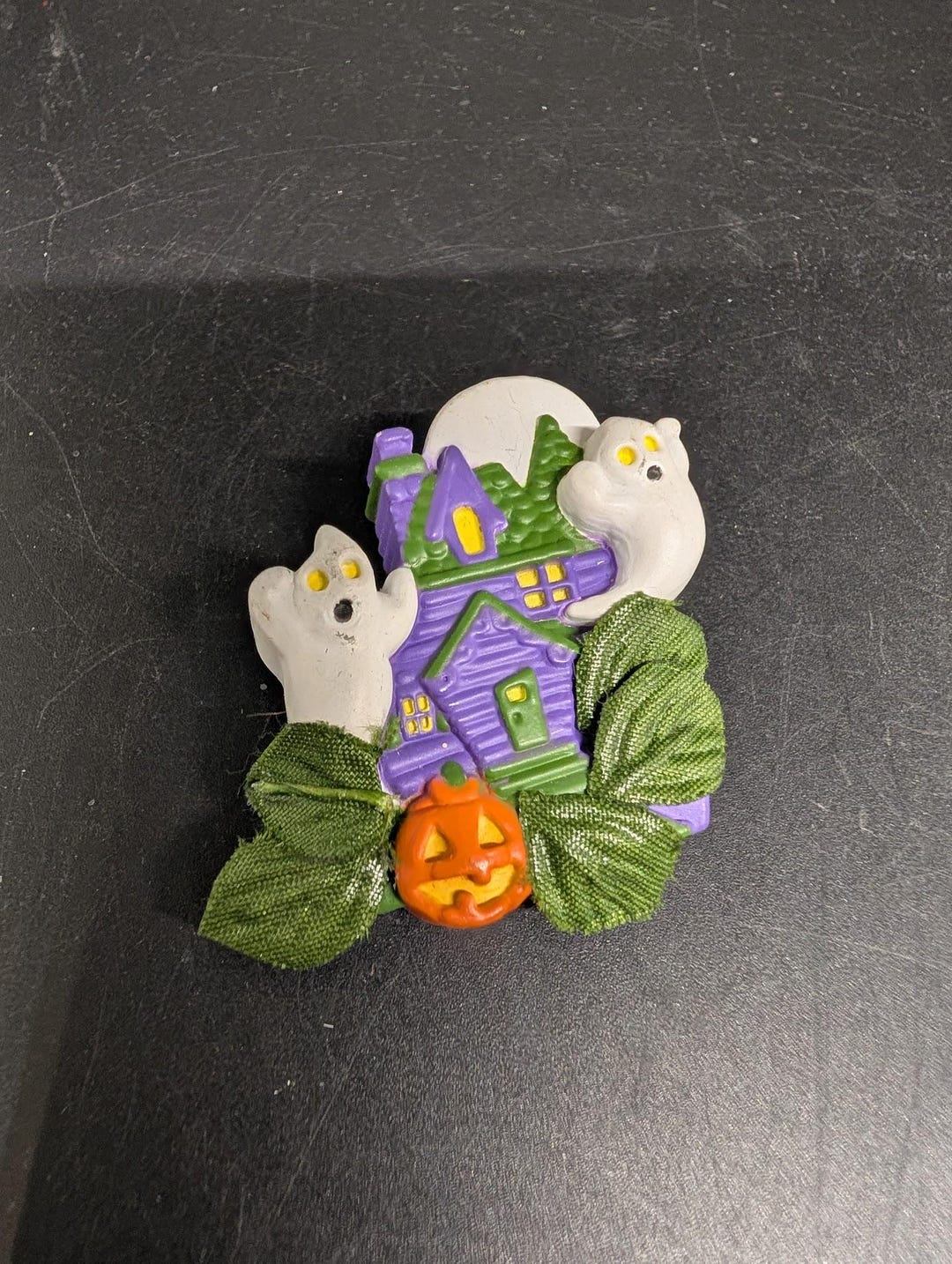 Vintage Avon Spooky Halloween - Ghost With Haunted House and Jack O ...